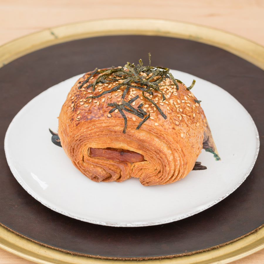 Kimchi SPAM musubi croissant – Sugarbloom Bakery
